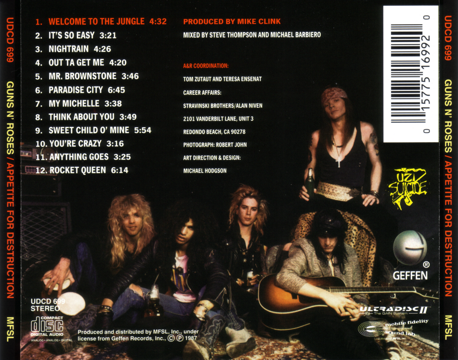 Appetite For Destruction: 25 Años Después