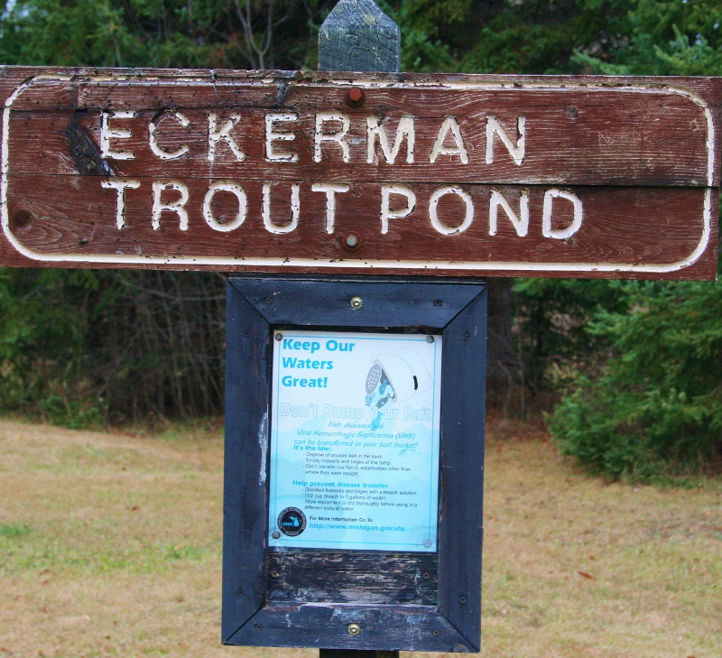 Birch Lodge Blog: Eckerman, MI Trout Pond