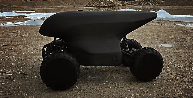 EVDN: Unmanned Ground Vehicle UGV Armed With Auto Shotguns & Gas Canisters