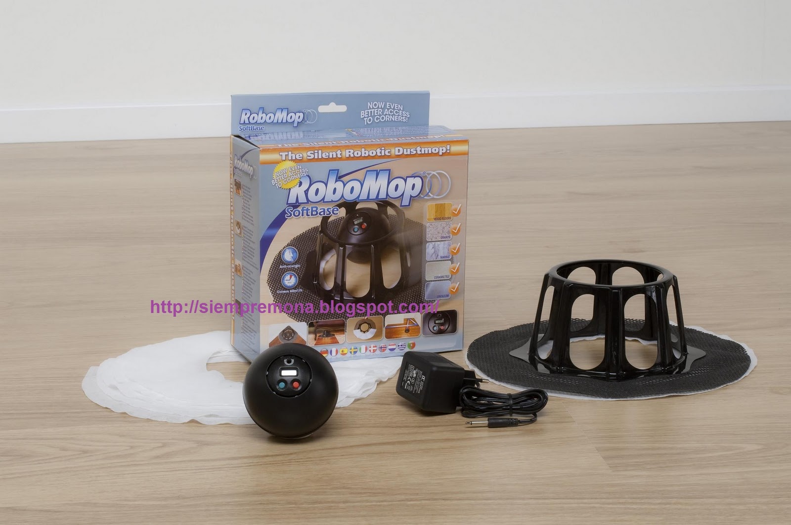 Peace & Love & Happiness: Probando Probando Robomop Softbase