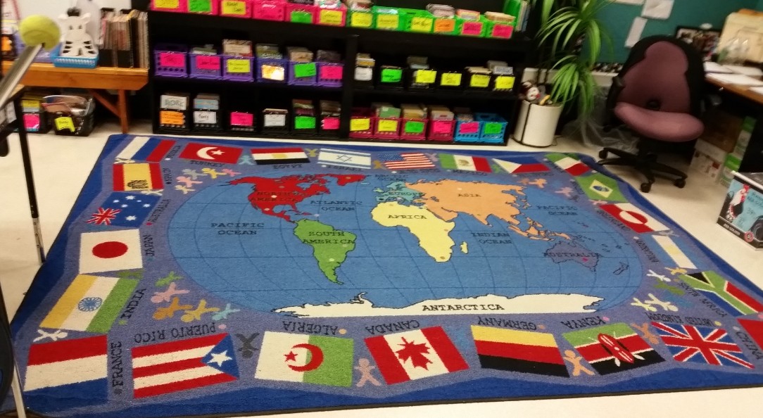 The Voice of Vexillology, Flags & Heraldry: Classroom Carpet Flags