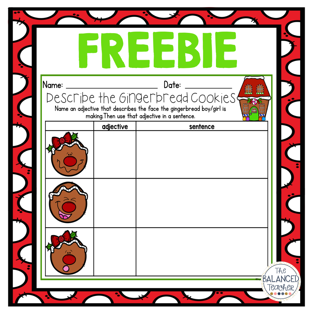 Gingerbread Man Thematic Unit