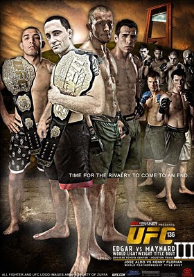 Grandes Campeones: Ver UFC 136 Edgar vs Maynard en vivo
