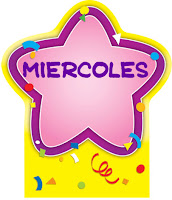 RECURSOS y ACTIVIDADES para Educación Infantil: Cartel de LOS DIAS DE ...