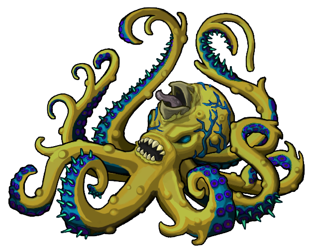Enriched Uranium: Mutated Octopus, Complete with Creepy Bird Beak