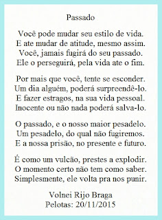 Simplicidade do ser: PASSADO