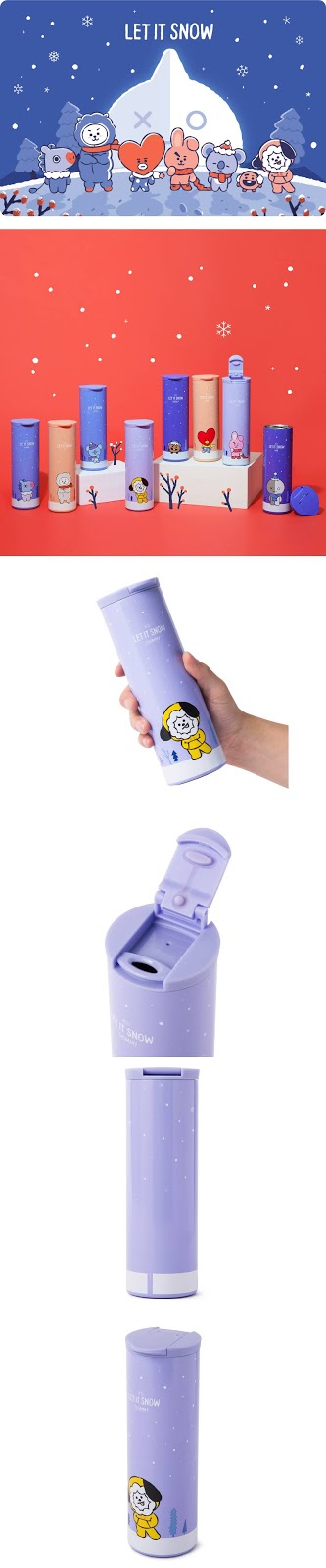 BT21-WINTER EDITION TERMOS - BTS TURKEY G.O