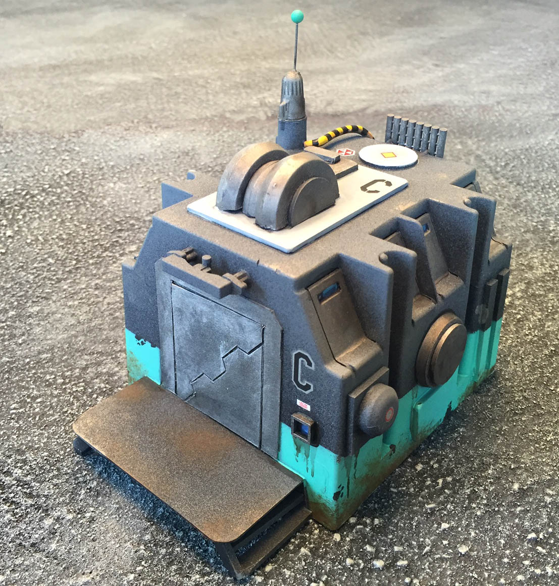 World of Walton's Crafts: Making Scifi Terrain The Cheap and Easy Way!