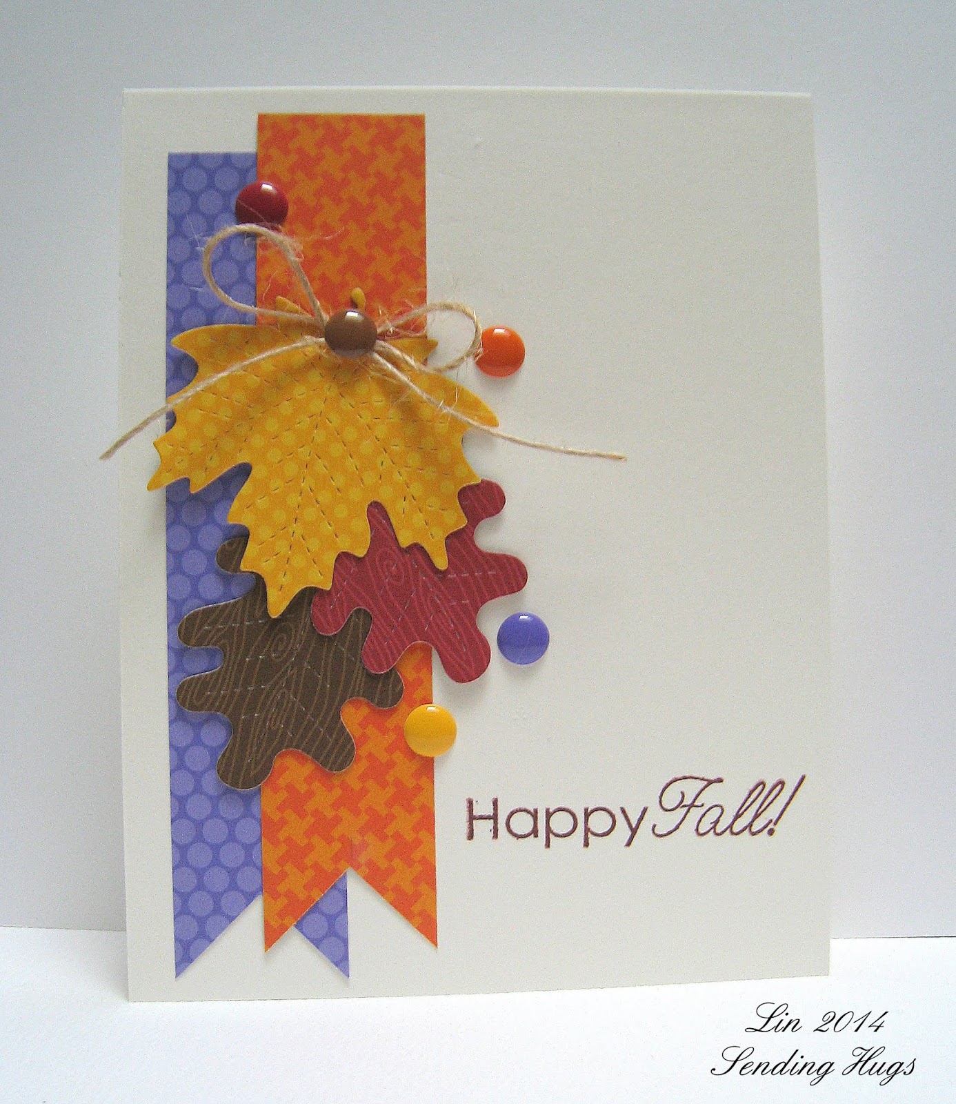 Sending Hugs: October Card Chain Challenge