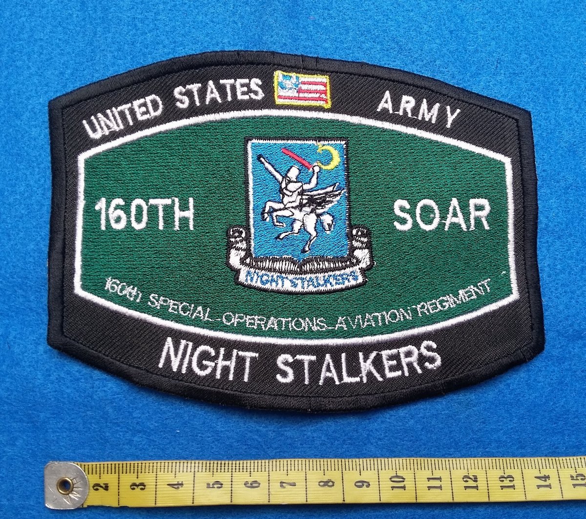 Armia Shop - Diecast & Militaria: Patch Bordir NIGHT STALKERS 160th ...