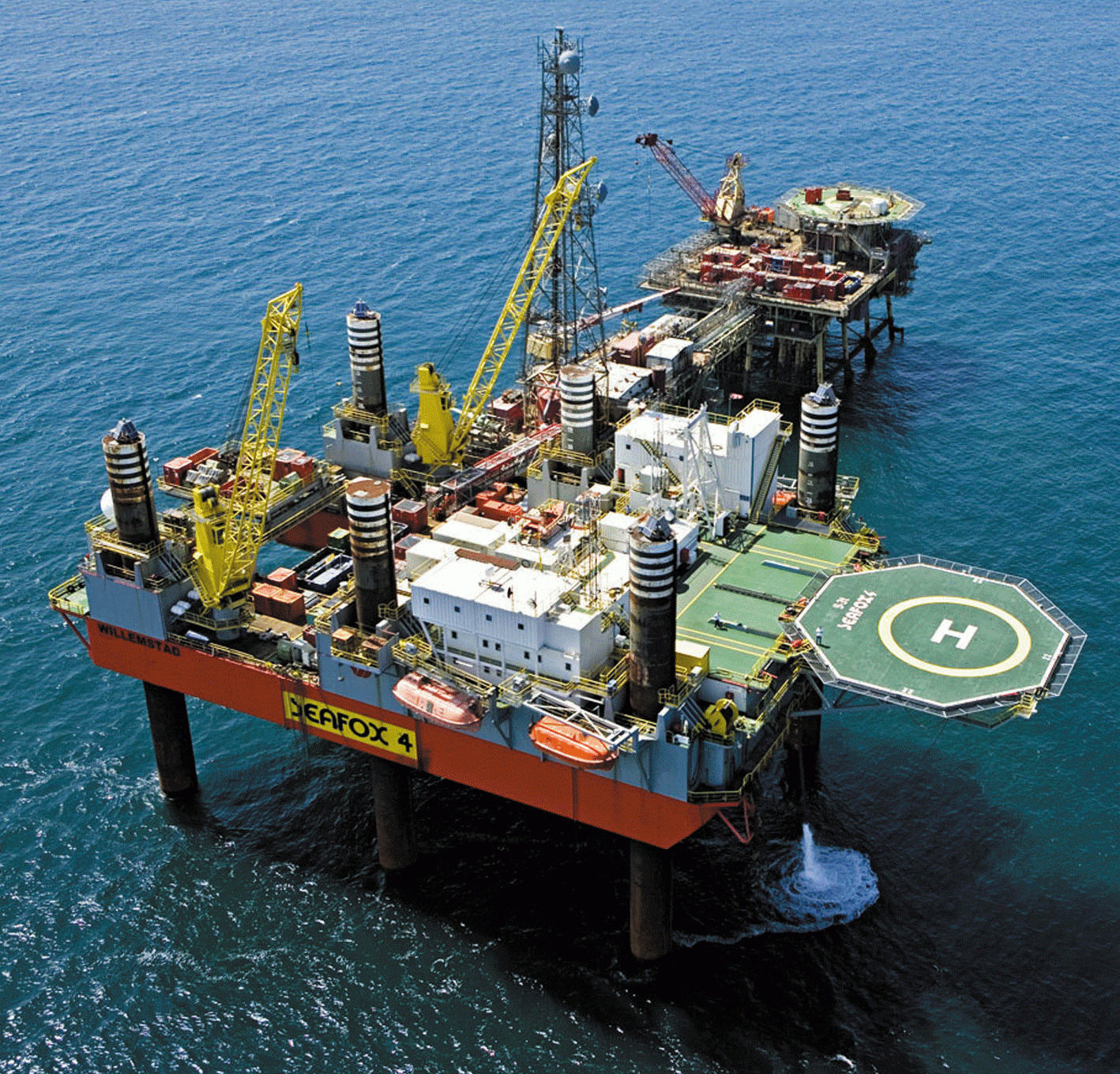 Fieggentrio: Boorplatform.