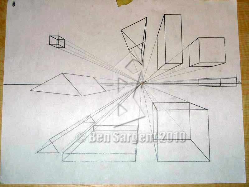 Ben Sargent's Art and Story Page: AIOnline: Perspective 101