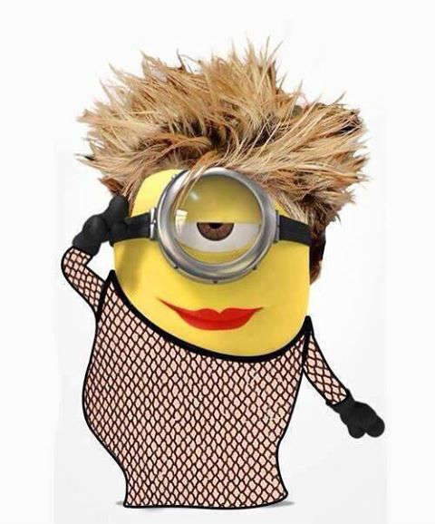 Solo para Chicas -Decoart: Los "minions" de l@s famos@s