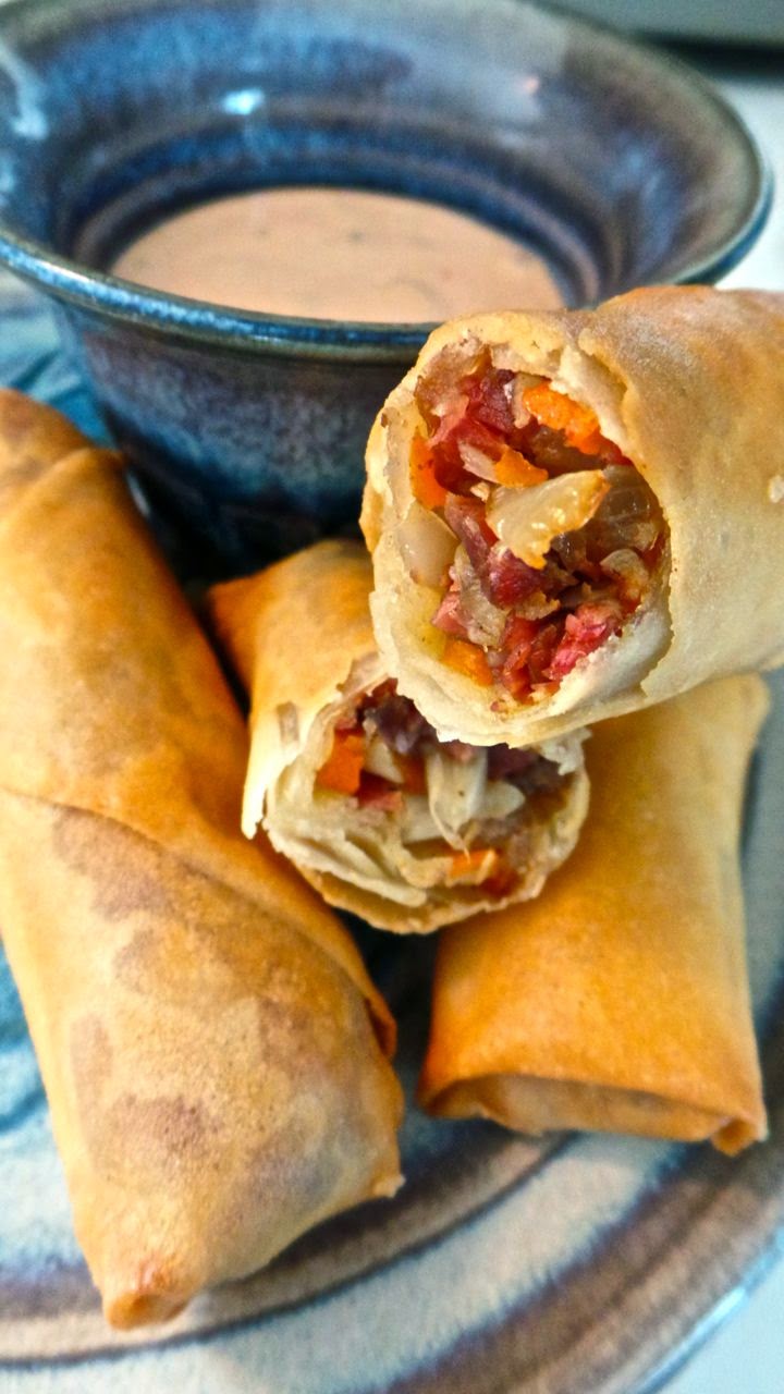 A Real Dad Makes Real Food: Irish Egg Rolls (corned beef, cabbage ...