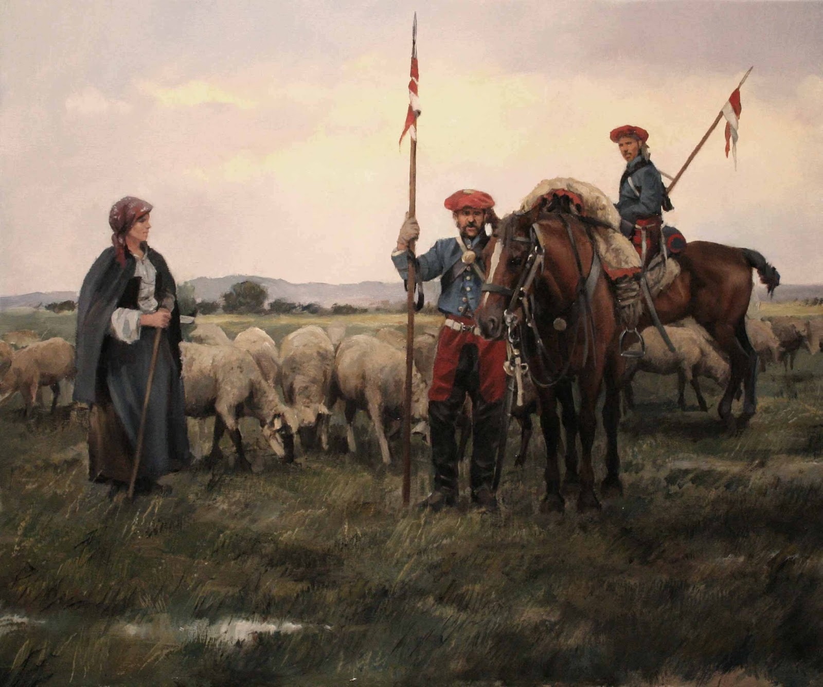 ULTIMOS CUADROS: cuadros carlistas