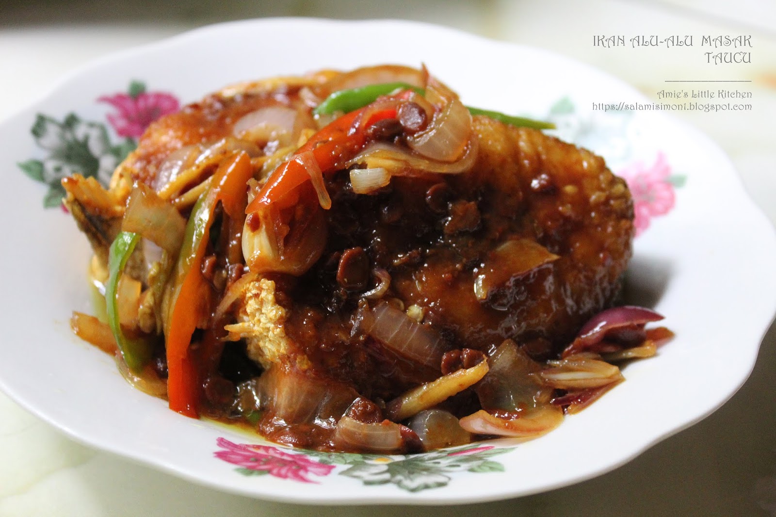 Ikan Masak Taucu - Amie's Little Kitchen