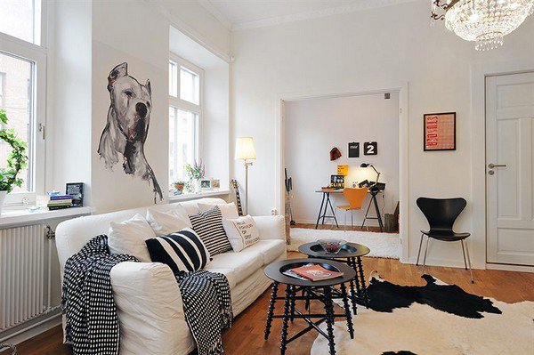 Charming Two Level Apartment Interior Design