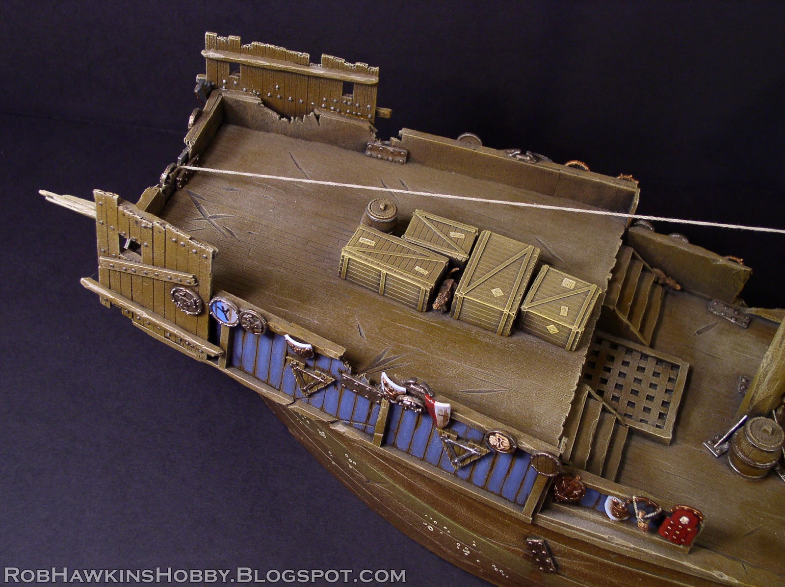 Rob Hawkins Hobby: Skaven Pirate Ship