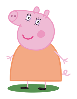 Cartoon Characters: Peppa Pig PNG (HQ)