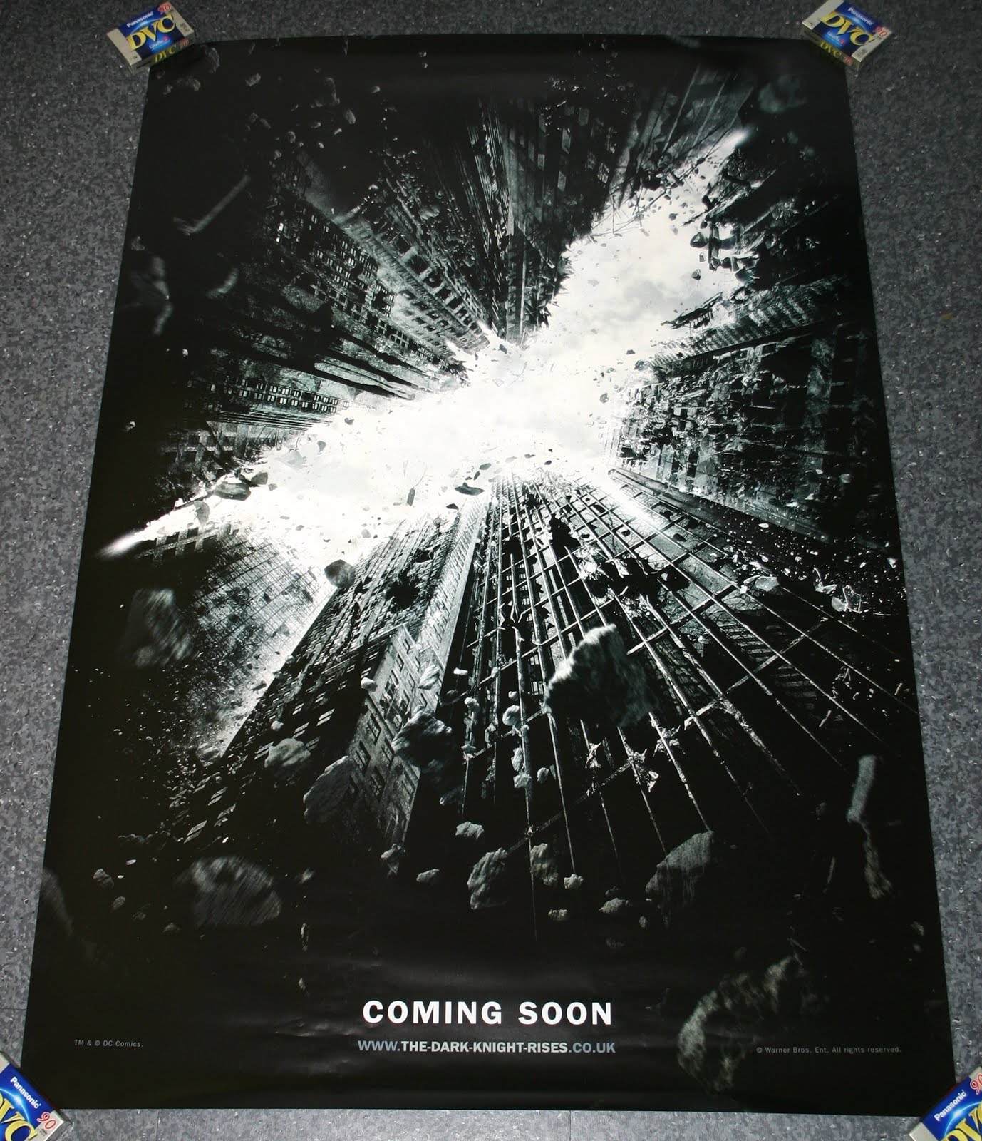 My Poster Collection: 'The Dark Knight Rises' 2011 - teaser one sheet ...