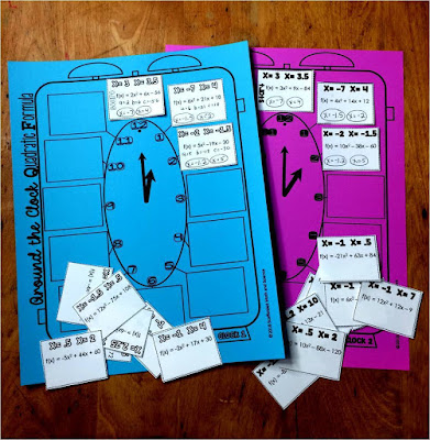 Scaffolded Math and Science: Fun Quadratic Formula Activities