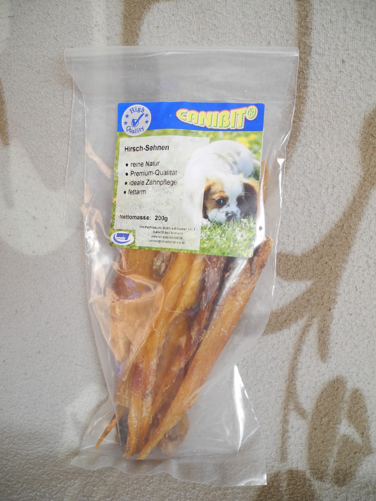 Rockys Blog: Canibit Hirsch-Sehnen