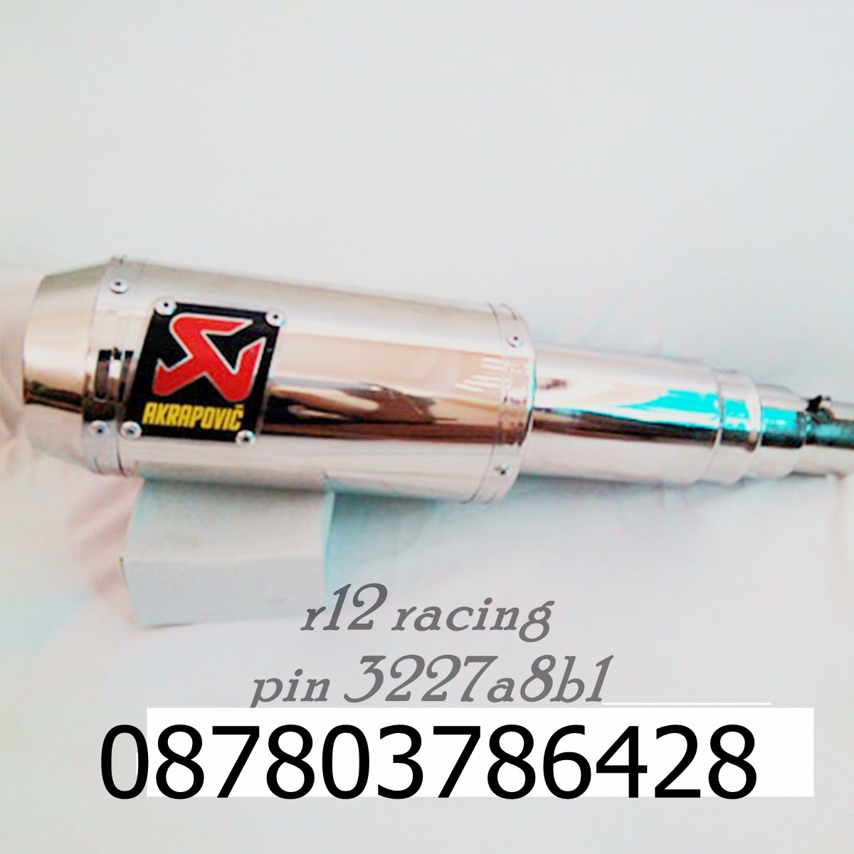 KNALPOT R12 VICTORY RACING EXHAUST PURBALINGGA: AKRAPOVIC LORENZO