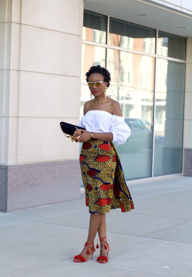 Shellicious: Kitenge skirt