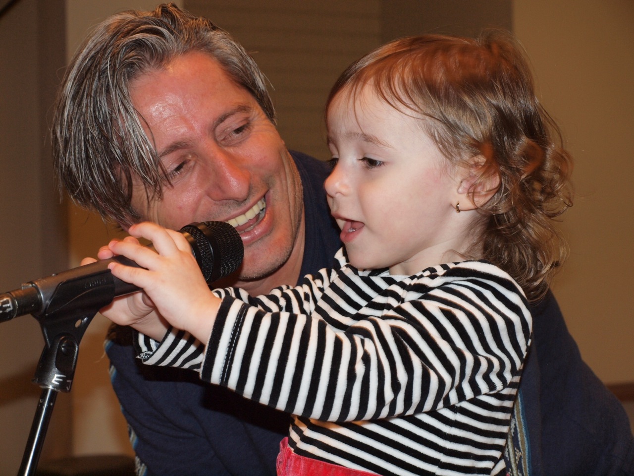 zella said purple: can you hear me now? "la la la la la!"