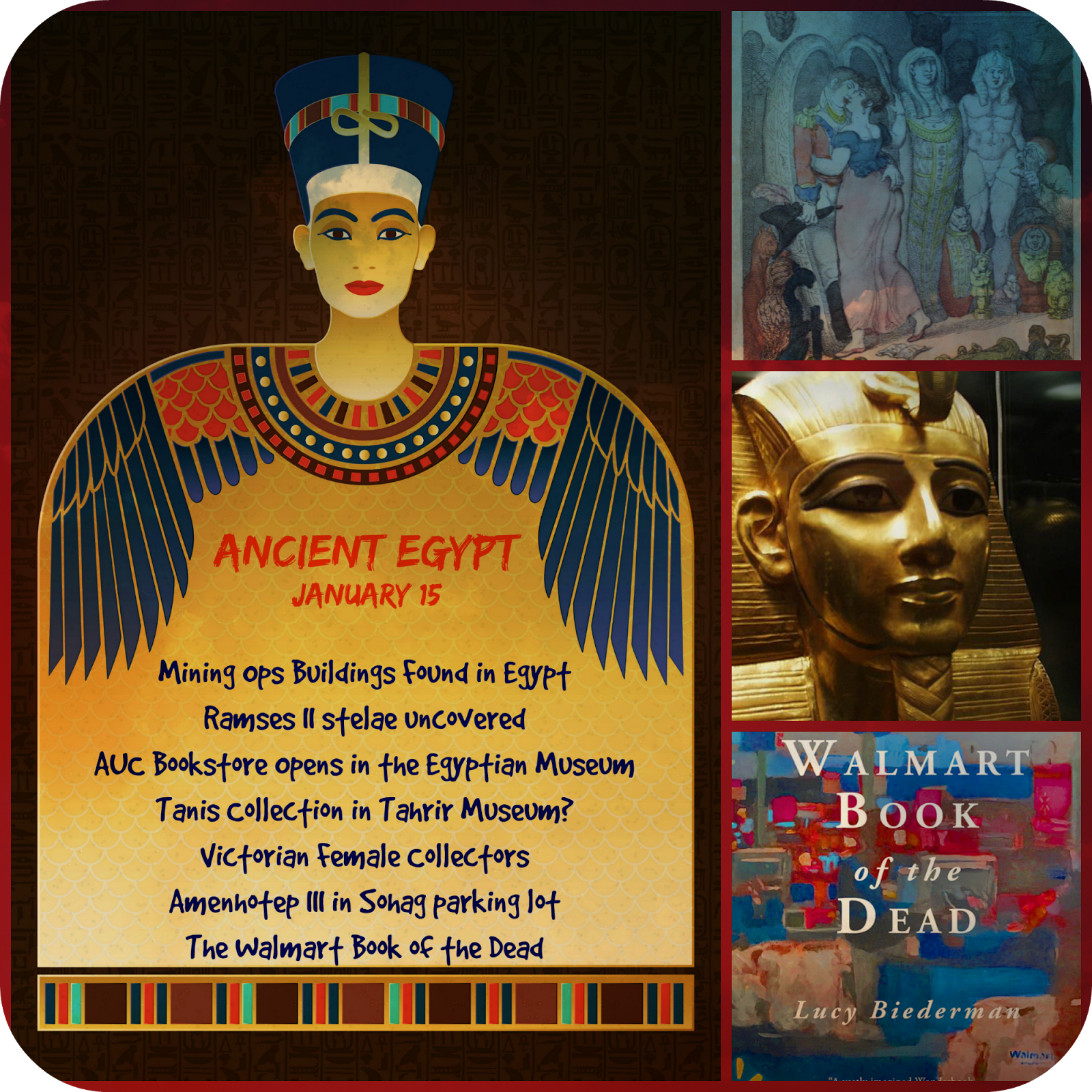 I should be writing: Ancient Egypt January 15