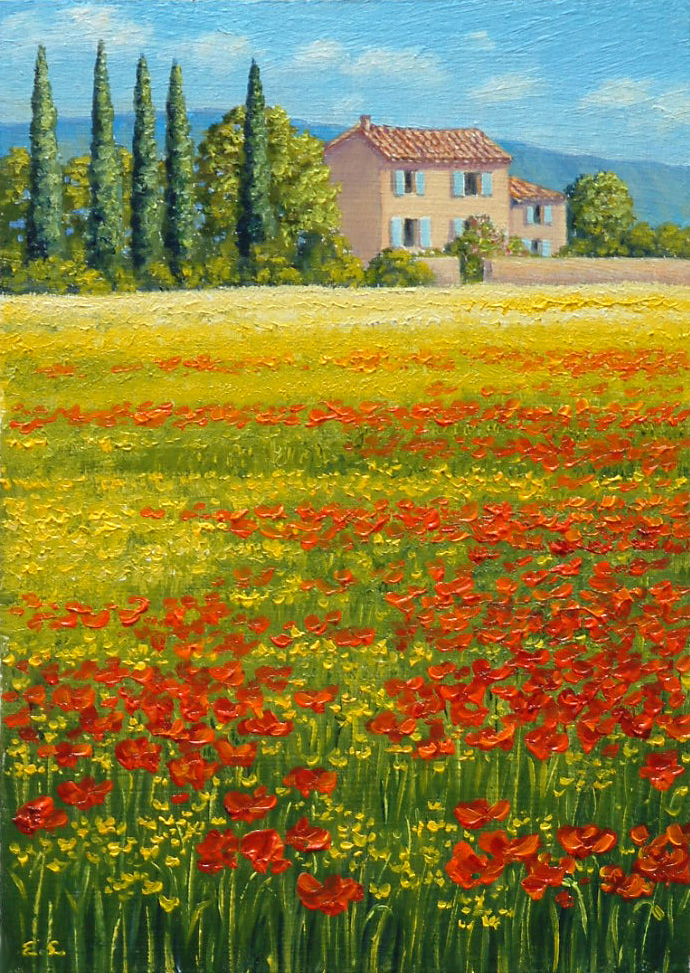 Eleanor Ludgate Blog Spot: Provence Painting