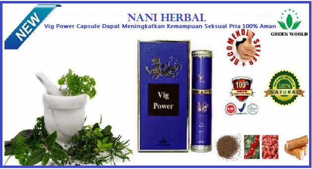 Vig Power Capsule ~ Vig Power Capsule Produk Asli Green World
