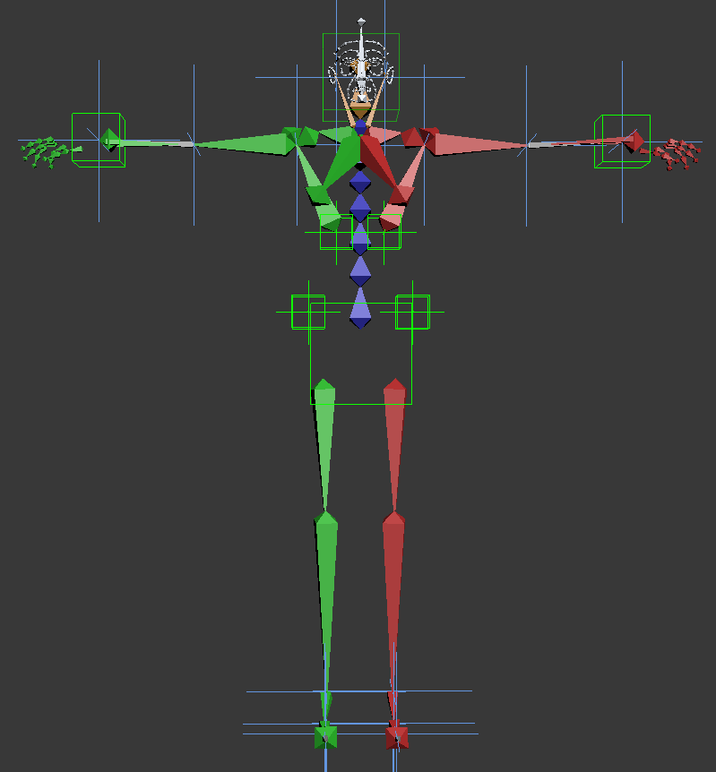Diseño 3D y Programación de Videojuegos: Rigging de personajes