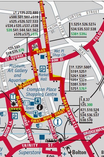 Great British Bus Routes.com: 1: Bolton - Blackburn