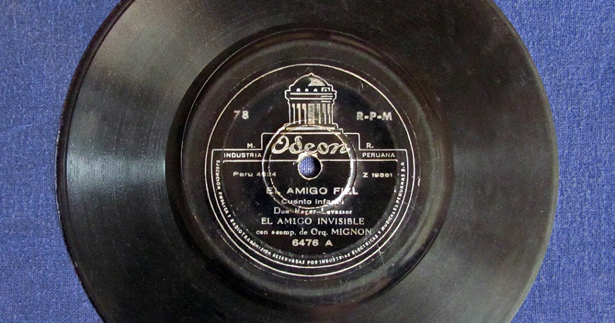 Vinilos Peruanos: Discos de 78 rpm de 7" por IEMPSA