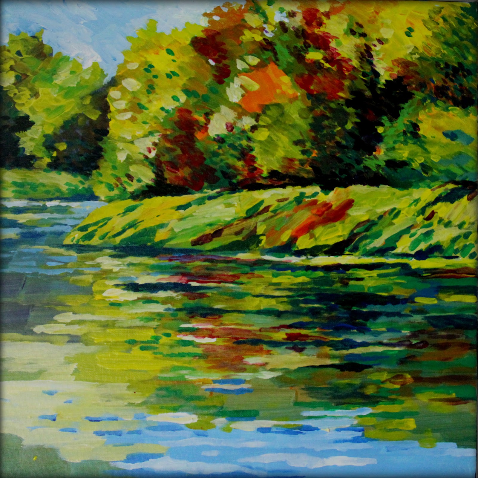 Rhythm in Arts : Landscape Paintings