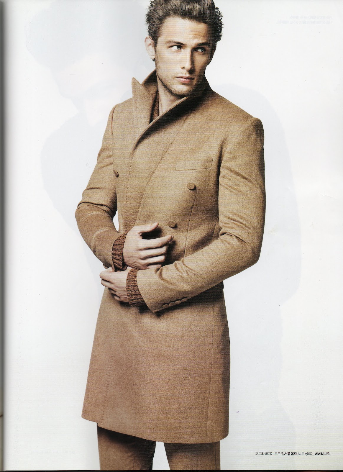 BOB MODEL MANAGEMENT: L'OFFICIEL HOMME MAGAZINE EDITORIAL (2012. 08.)