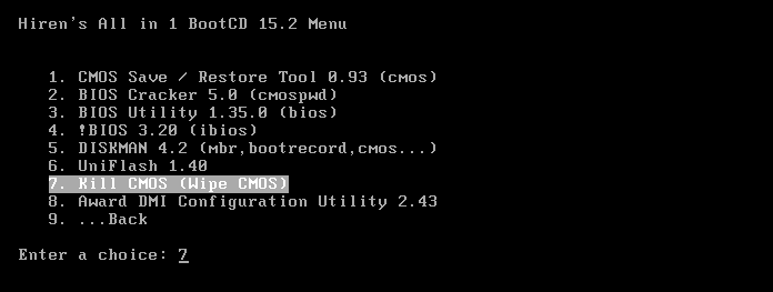 Zona System: Eliminar la password de la BIOS