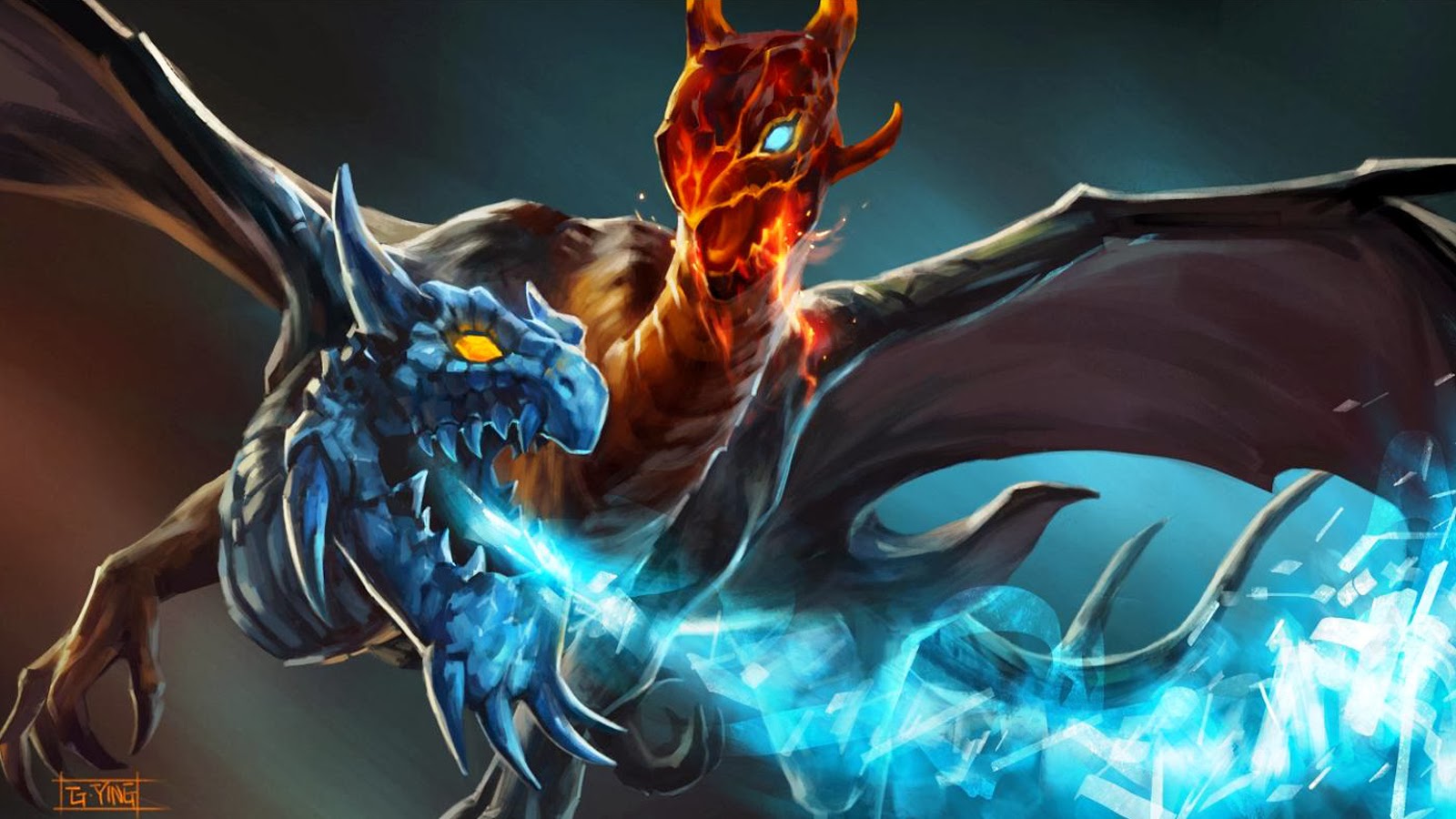 Jakiro DOTa 2 q1 HD Wallpaper