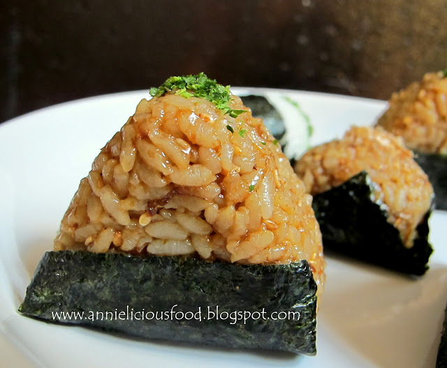 Annielicious Food: Basic Onigri - The real taste of Akitakomachi Rice