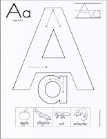 Puddle Wonderful Learning: Preschool Activities: Letter of the Week {Aa}