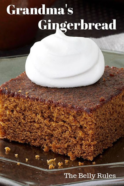 Grandma’s Gingerbread - Tasty Kitchen Recipes