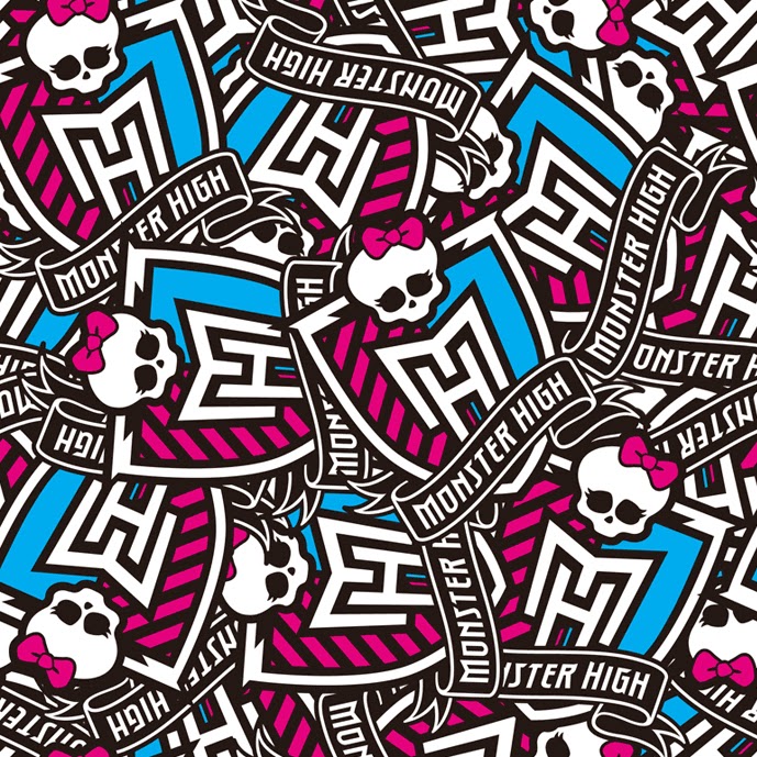 Monster High Artworks/PNG: Mais Patterns/Texturas