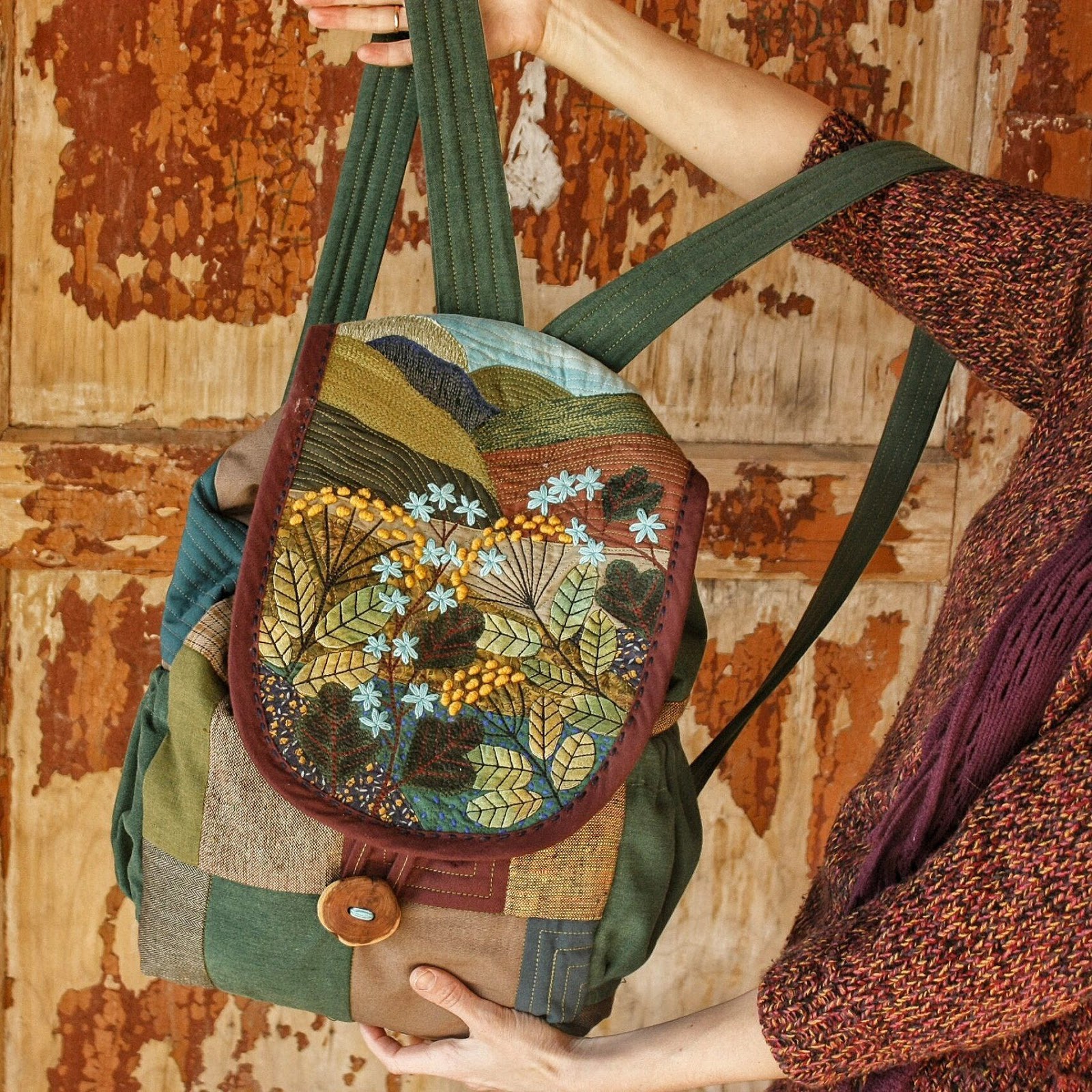 Bolsos de patchwork - Jadewoman