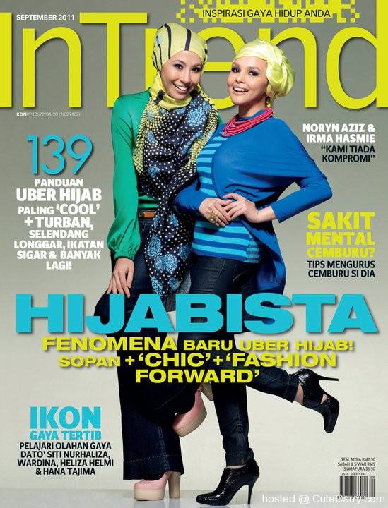 My'iesha Collections: Magazine covers ..Hijabista in style