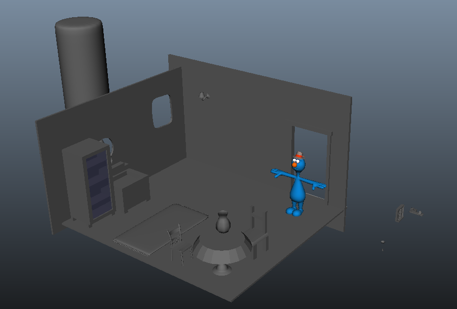 Maya Layout: Modeling