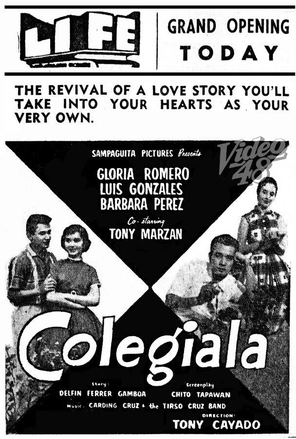 Video 48: THE FIFTIES # 450: GLORIA ROMERO, LUIS GONZALES, BARBARA ...