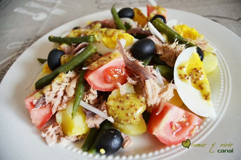 Comer y Vivir Bien: Ensalada Nicense (Salade Niçoise)