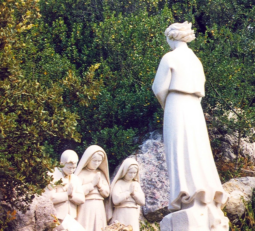 Oració de desgreuge ensenyada per l'Angel de Fàtima als pastorets