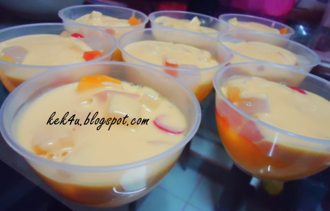 Perniagaan Kek Dari Rumah ( Home Bakery ) : Resepi Puding Kastard ...